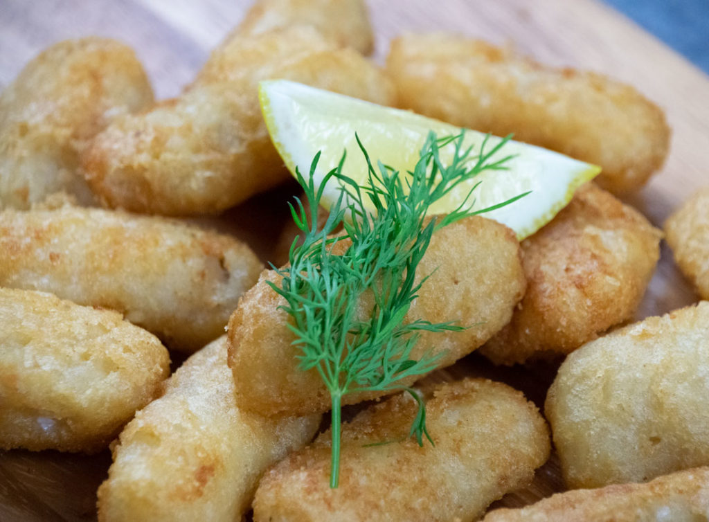 Whitby Battered Scampi (450g) | Seafood By Sykes
