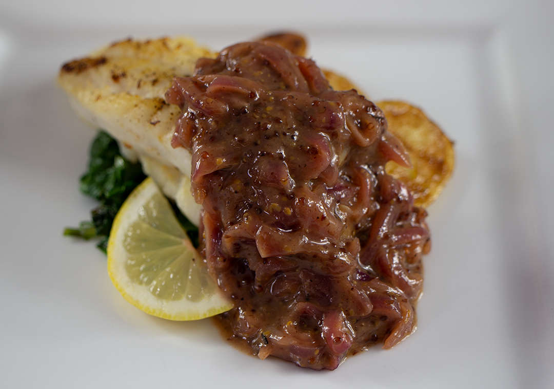 Pan Roasted cod with sweet sticky beer sauce | Seafood By Sykes