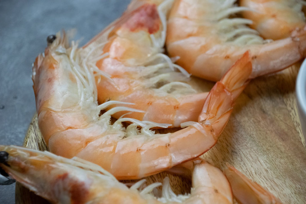 Large Cooked Crevettes (900g) | Seafood By Sykes