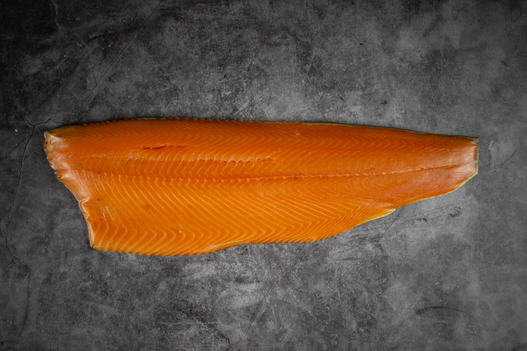 Smoked Whole Side Of Scottish Salmon (800g - 1kg) | Seafood By Sykes